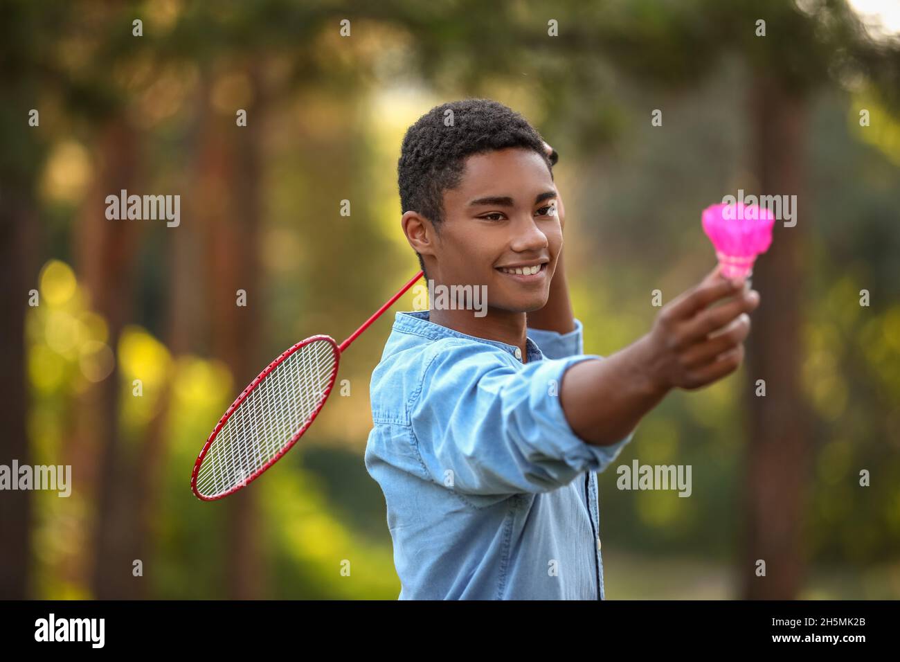 Male Badminton Players