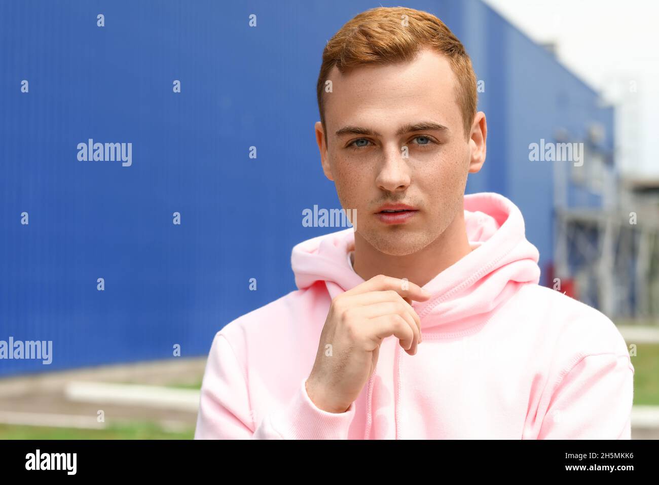 Stylish hoodie hi-res stock photography and images - Alamy