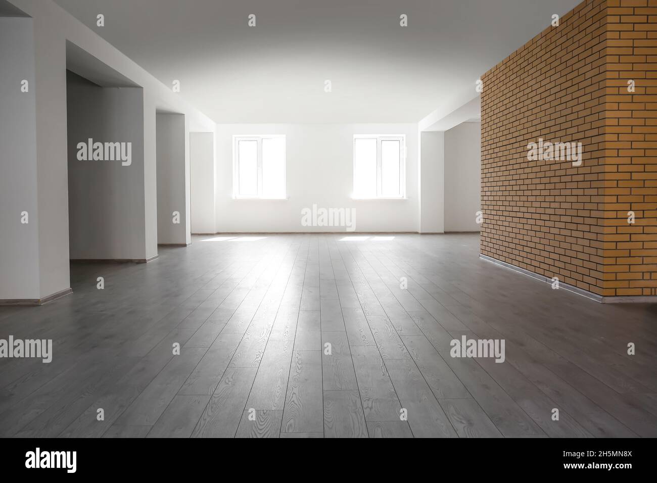 View of big empty office Stock Photo - Alamy