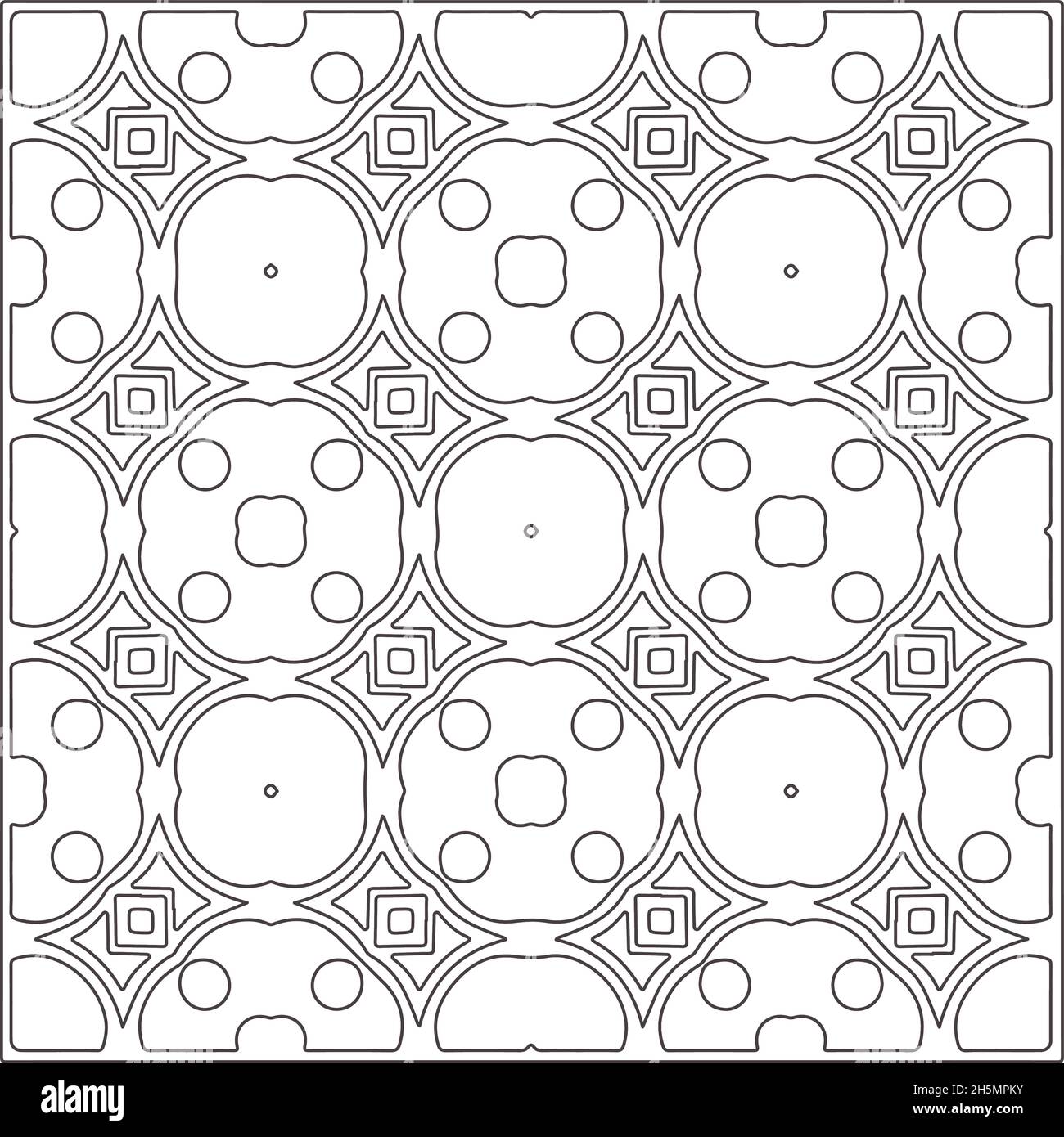 Repeating geometric tiles from striped elements.Modern geometric ...