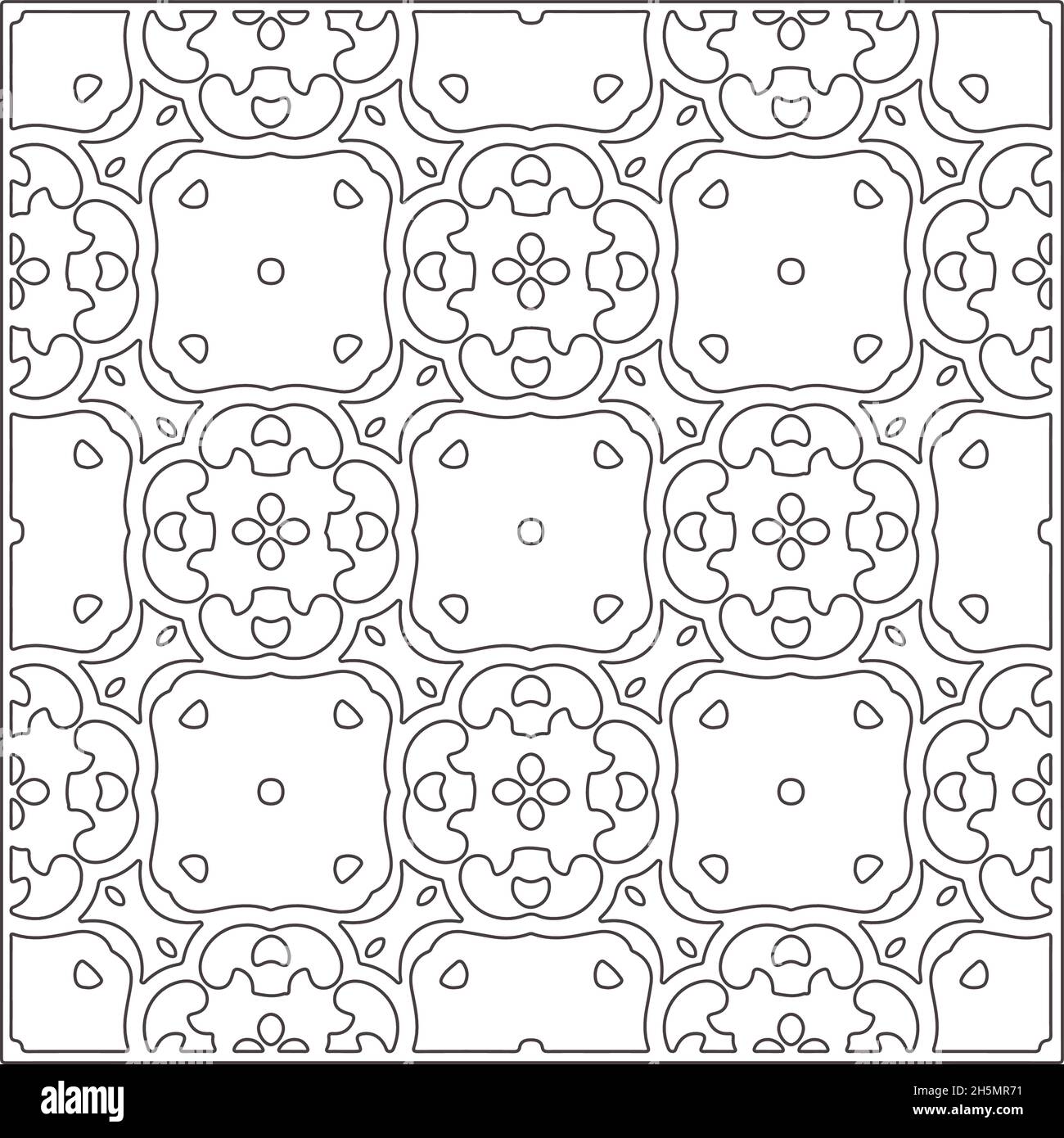 Repeating geometric tiles from striped elements.Modern geometric ...