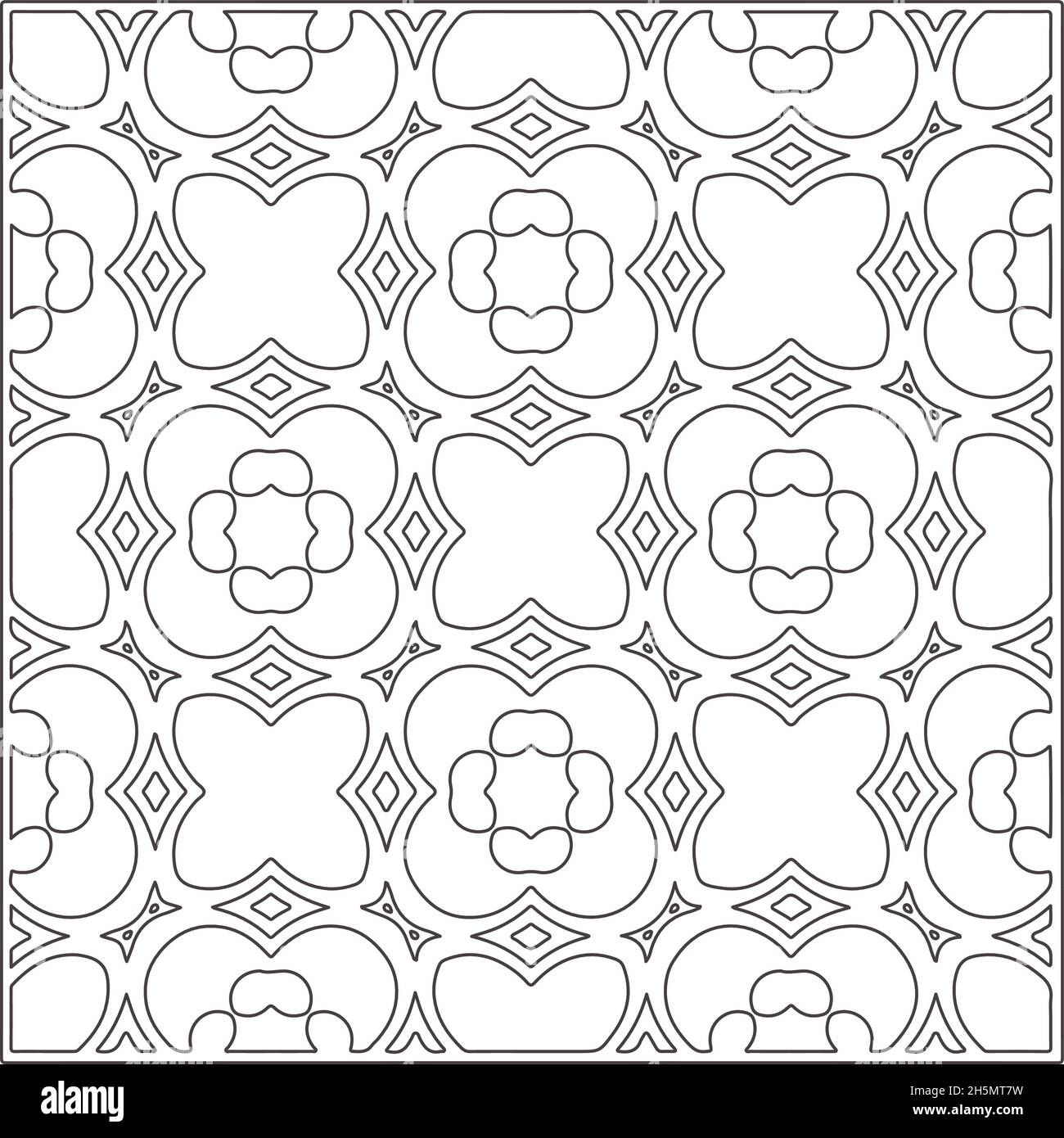 Repeating geometric tiles from striped elements.Modern geometric ...