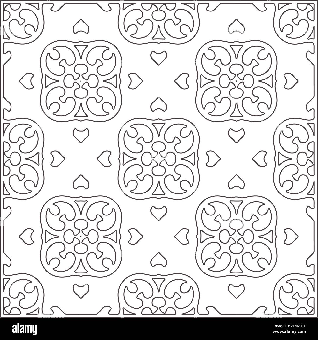 Repeating geometric tiles from striped elements.Modern geometric ...