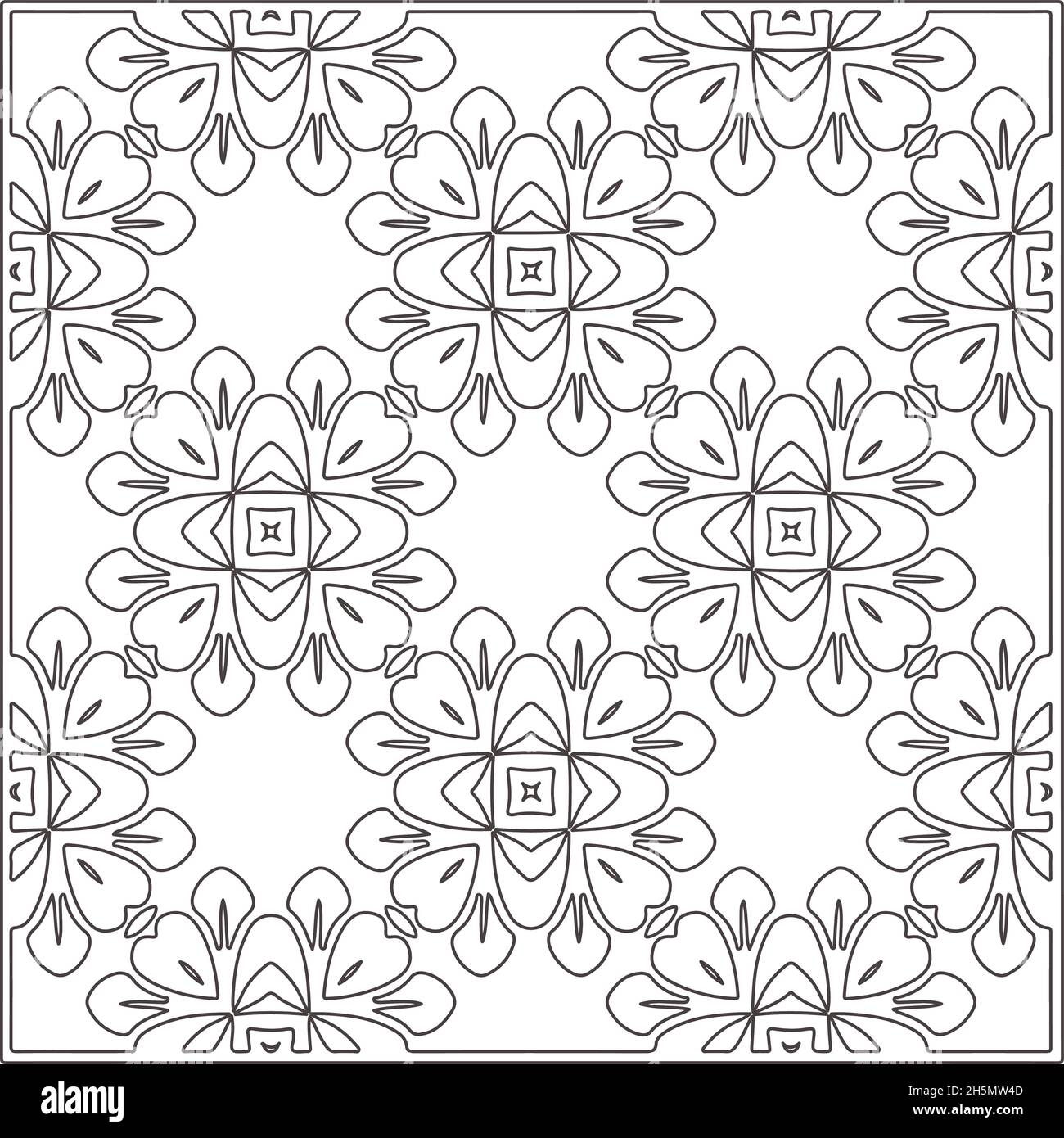 Repeating geometric tiles from striped elements.Modern geometric ...