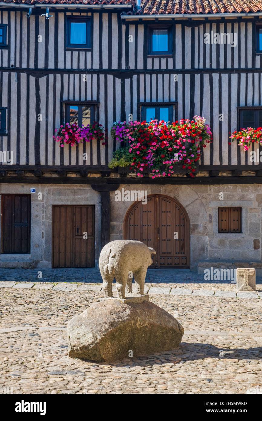 Village of la alberca hi-res stock photography and images - Alamy