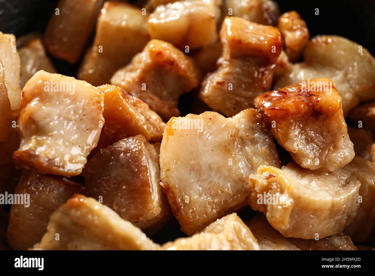 Tasty cracklings in frying hi-res stock photography and images - Alamy