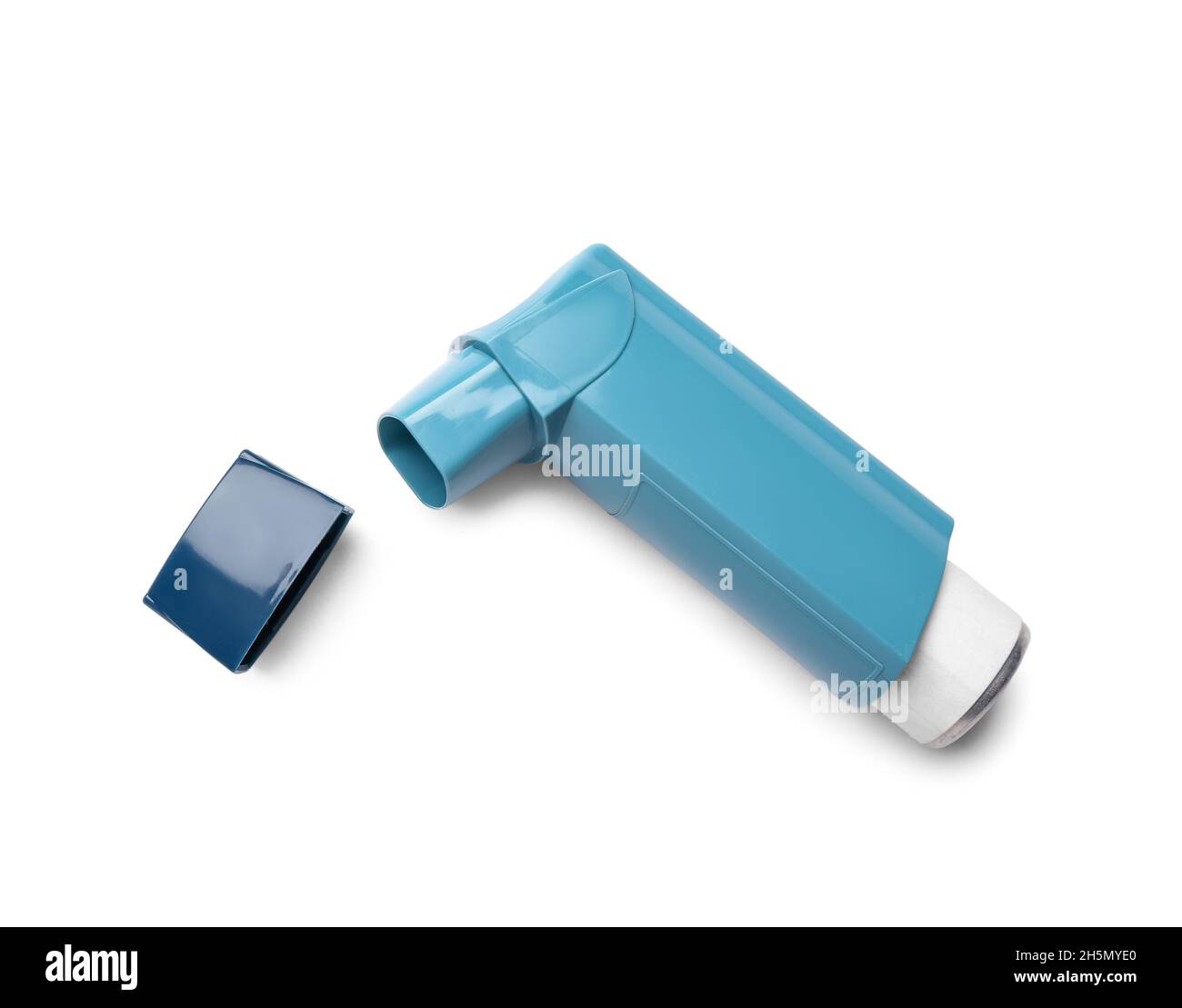 Modern inhaler isolated on white background Stock Photo - Alamy