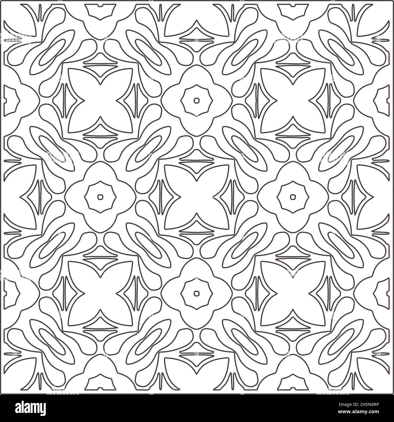 Repeating geometric tiles from striped elements.Modern geometric ...