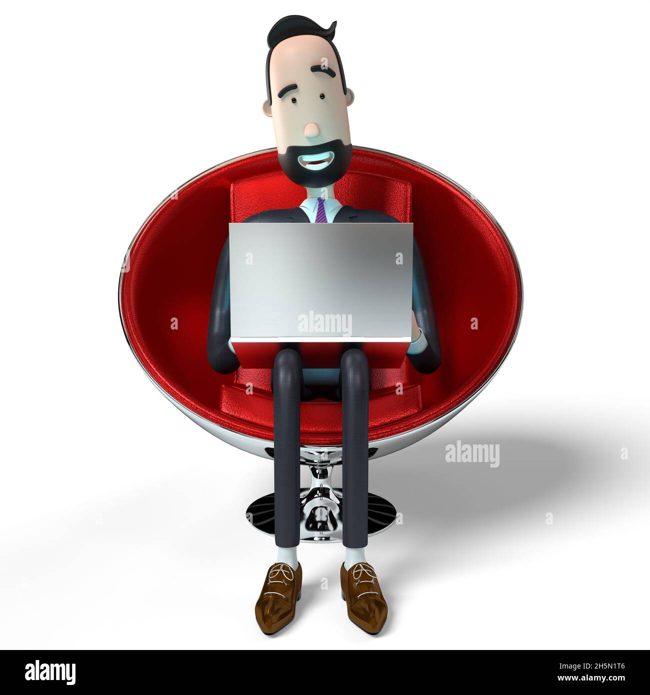 Funny cartoon office businessman hi-res stock photography and images ...
