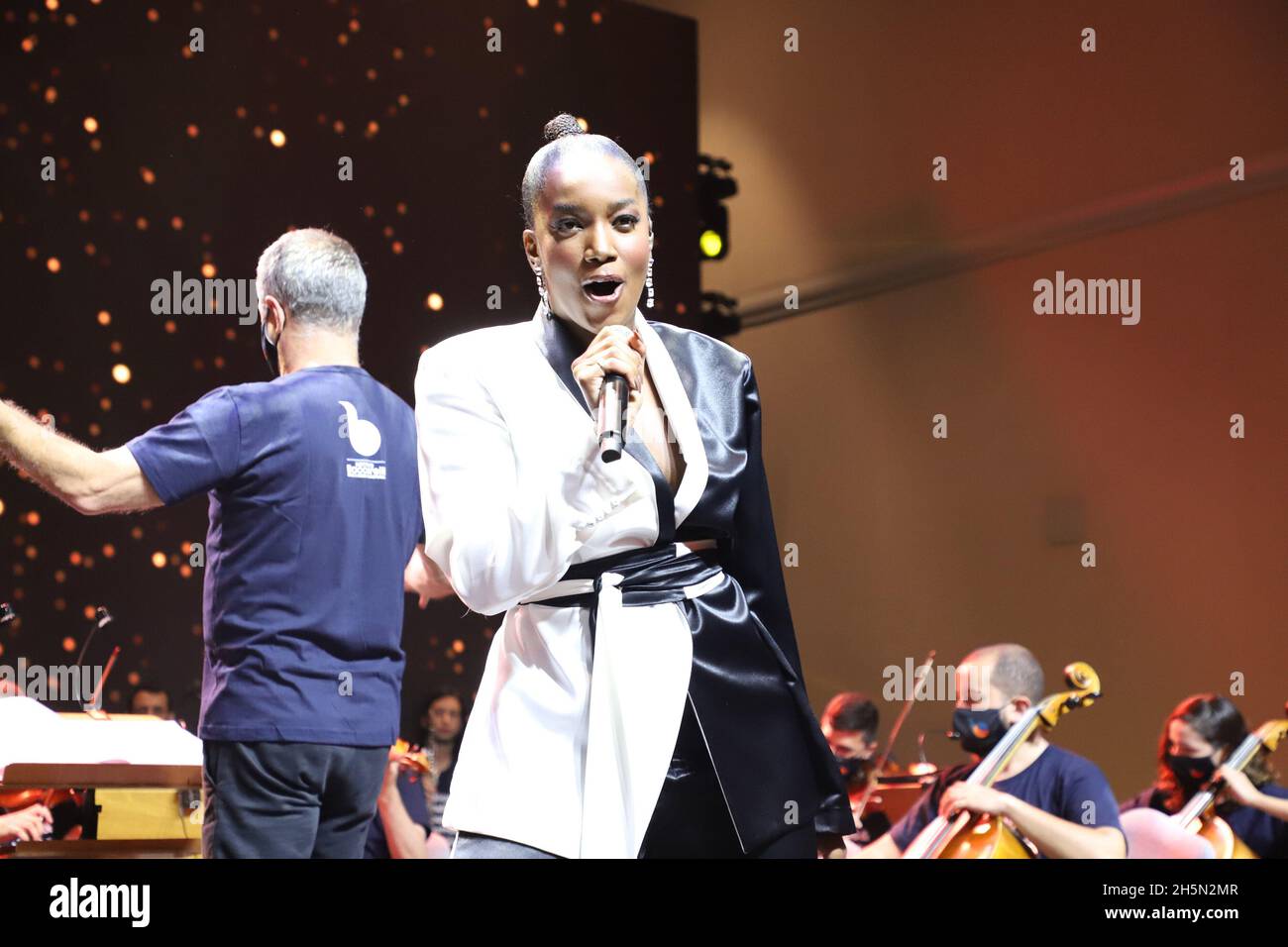 Sao Paulo, Sao Paulo, Brasil. 10th Nov, 2021. (INT) Launch cocktail ...