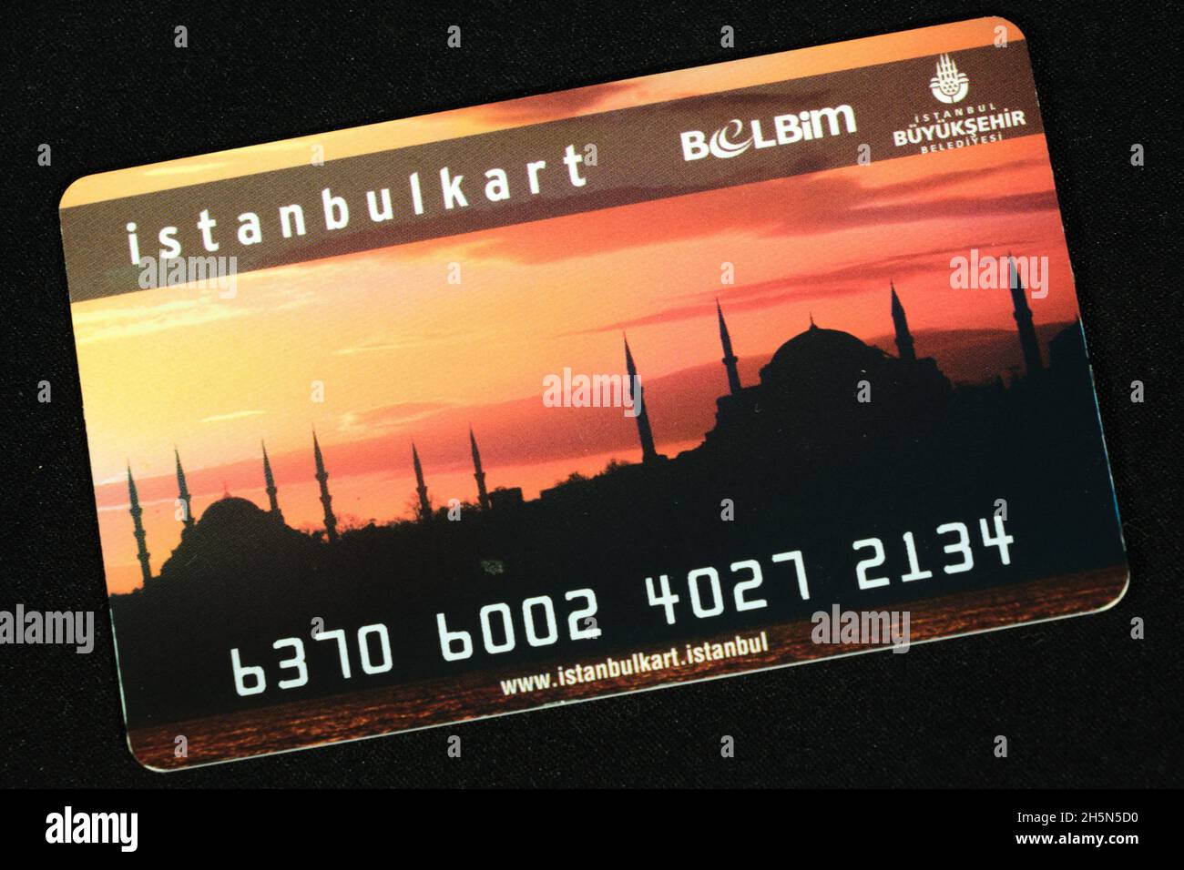 Istanbulkart payment for transit system in Istanbul Turkey Stock Photo ...