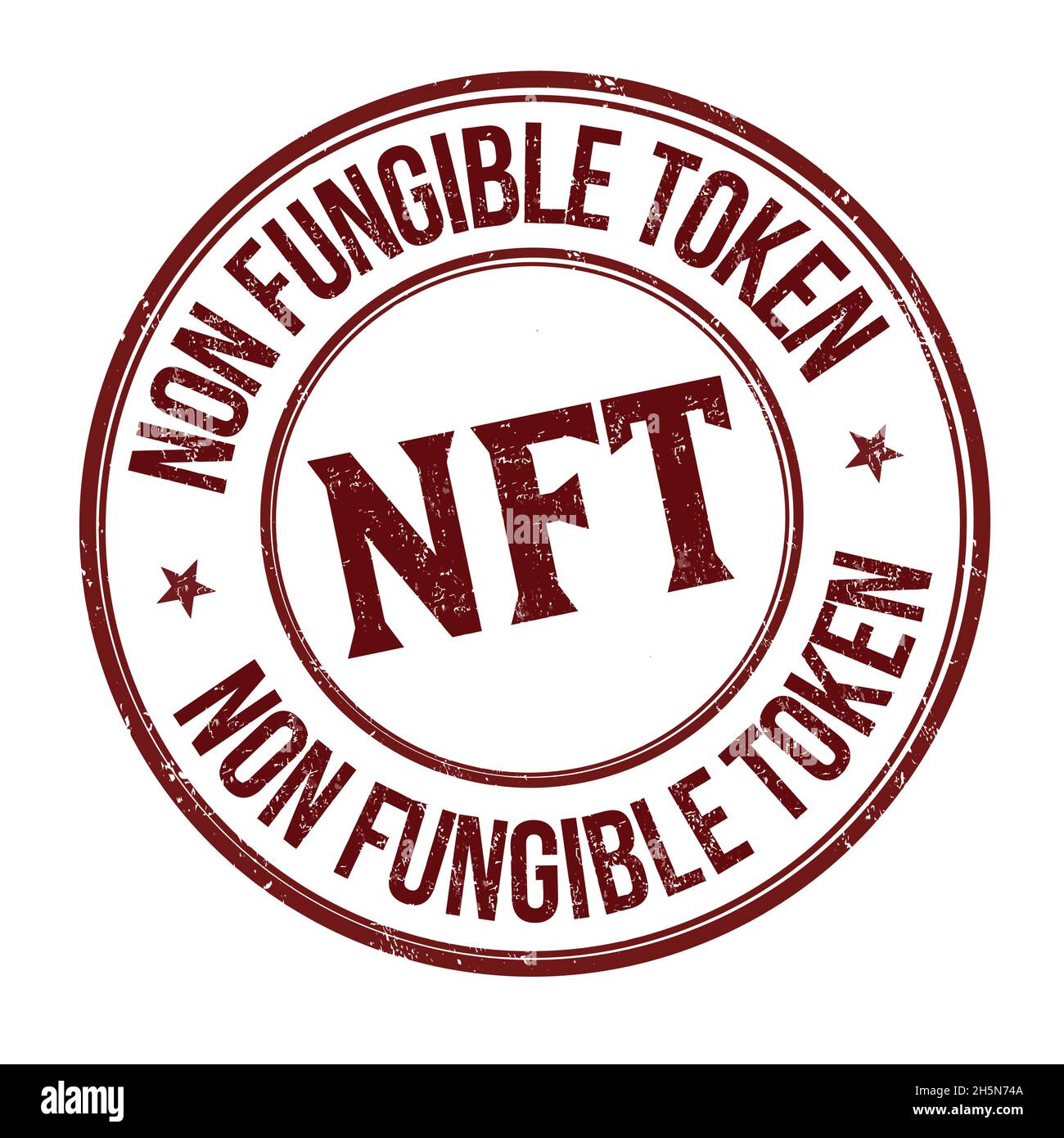 Non fungible tokens Stock Vector Images - Alamy