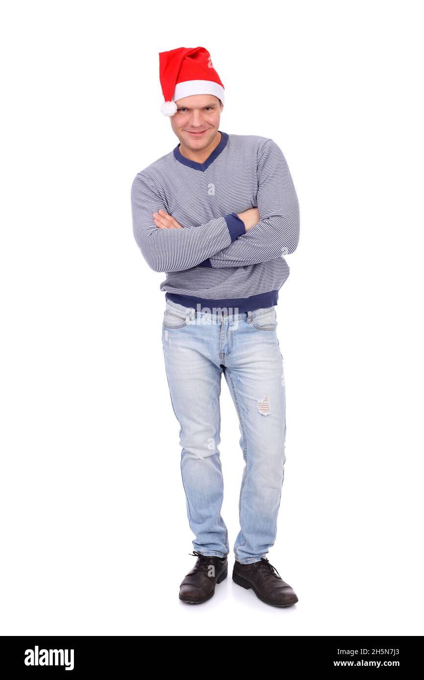 Handsome guy in red cap Cut Out Stock Images & Pictures - Alamy