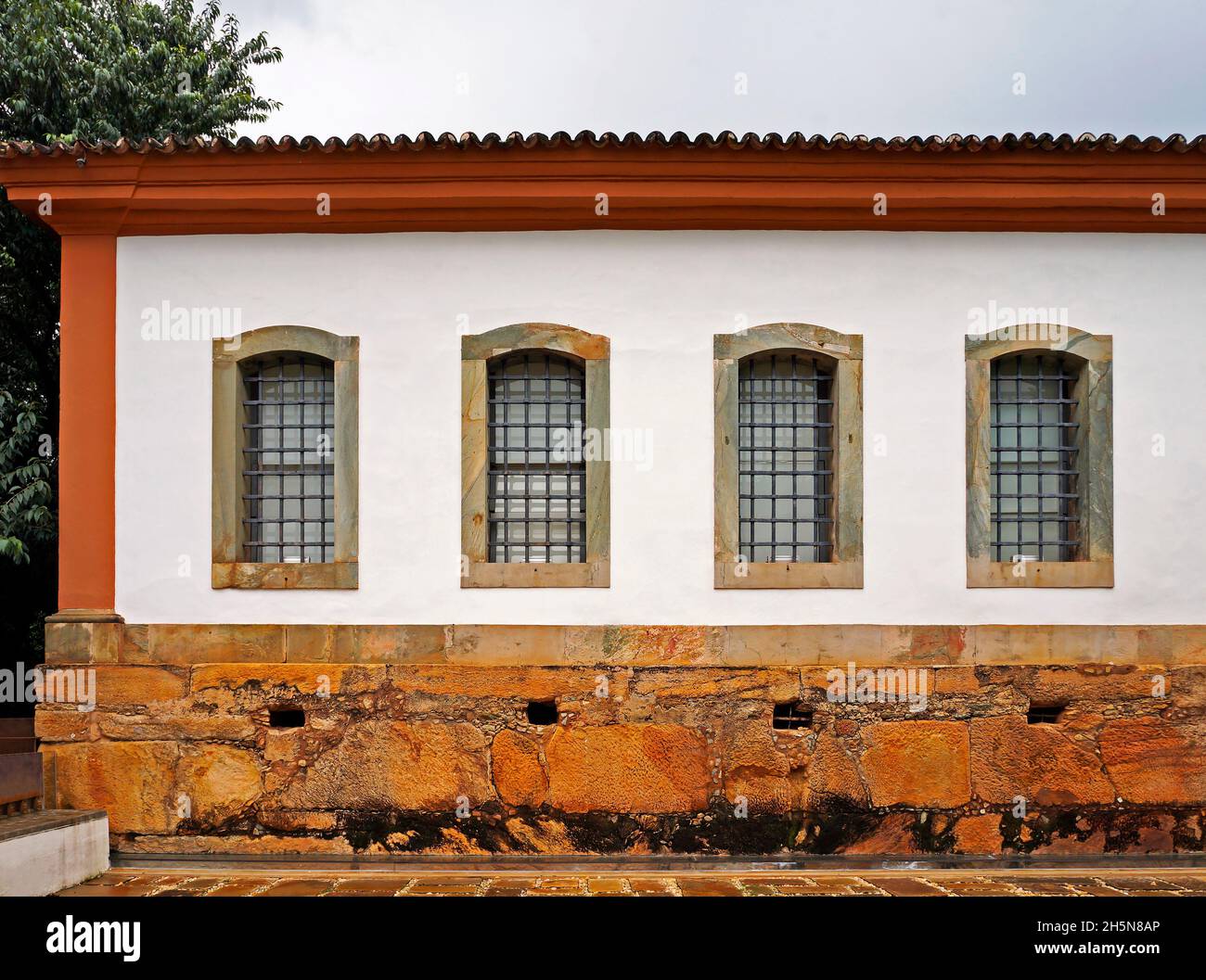 Colonial facade in Tiradentes, Minas Gerais, Brazil Stock Photo - Alamy