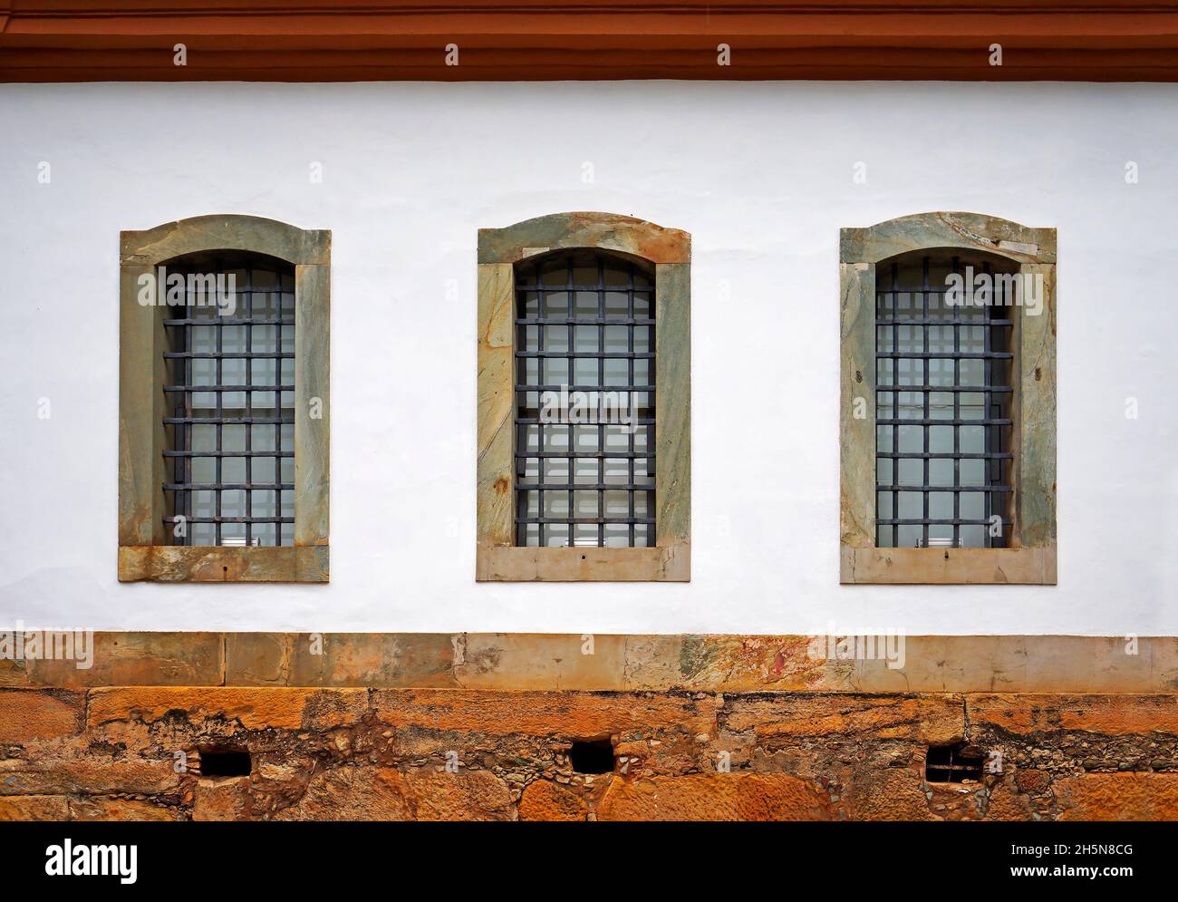 Colonial facade in Tiradentes, Minas Gerais, Brazil Stock Photo - Alamy