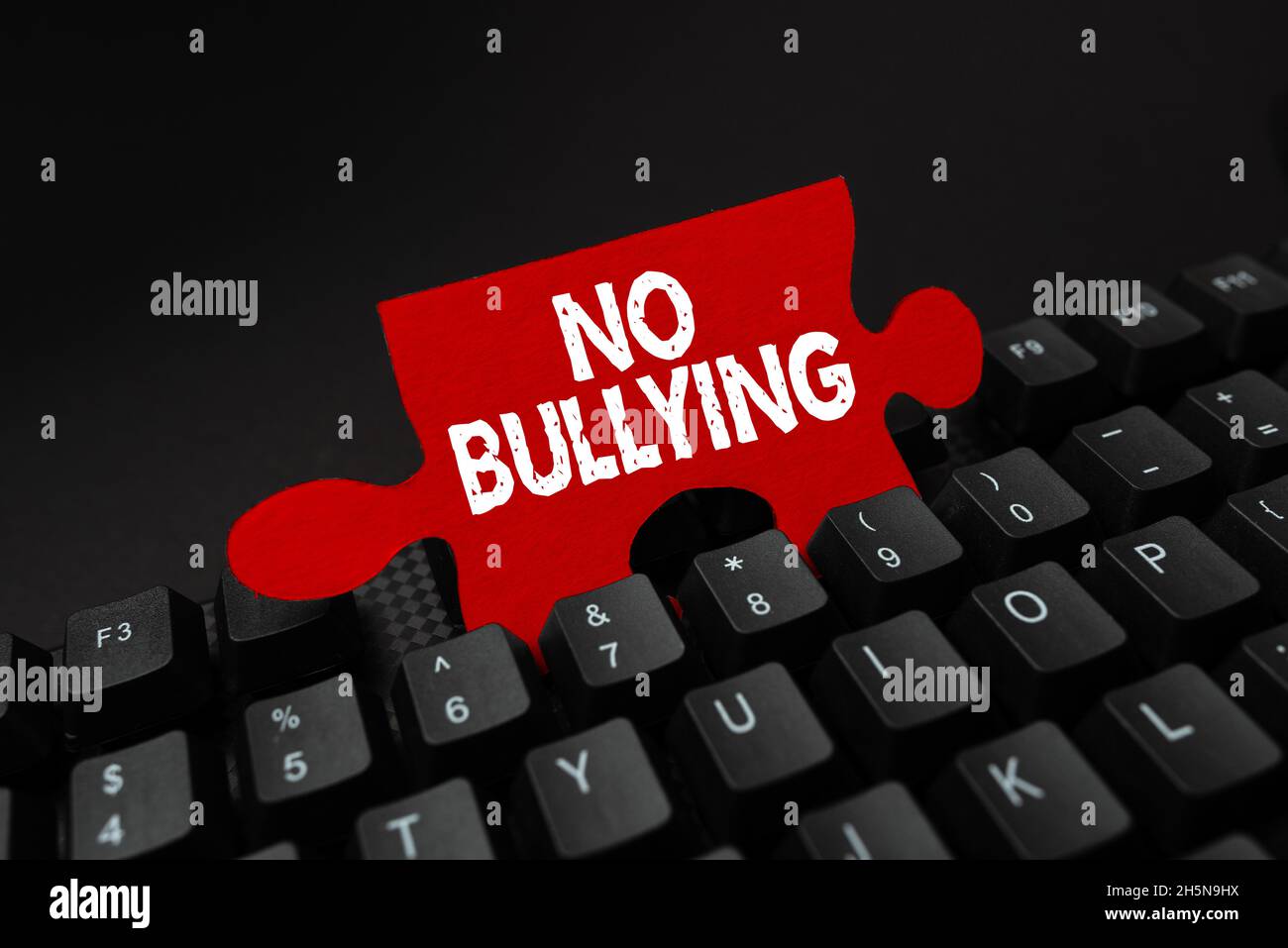 Conceptual caption No Bullying. Concept meaning stop aggressive ... Conceptual caption No Bullying. Concept meaning stop aggressive ...
