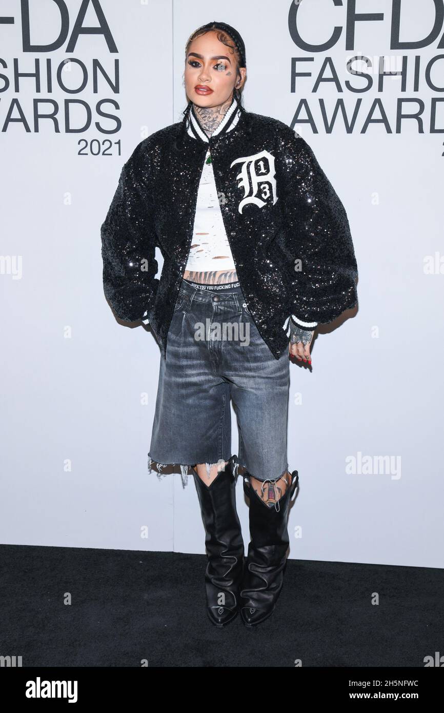 Kehlani wearing R13 walking on the red carpet at the 2021 CFDA Fashion ...