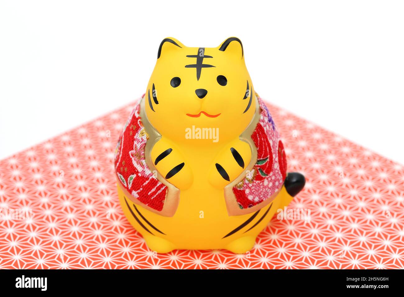 Dolls of Tora Tiger. Japanese new year card. Japanese new year tiger ...