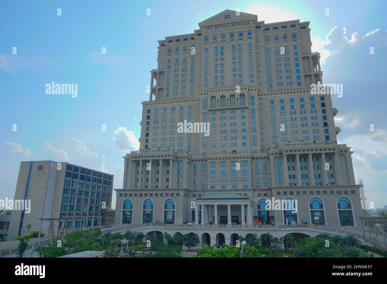 Kolkata, West Bengal, India - 20th July 2019 : View of ITC Sonar Bangla ...
