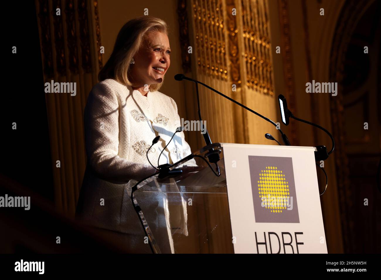 New York City, New York, United States. 10th Nov, 2021. Audrey Gruss ...