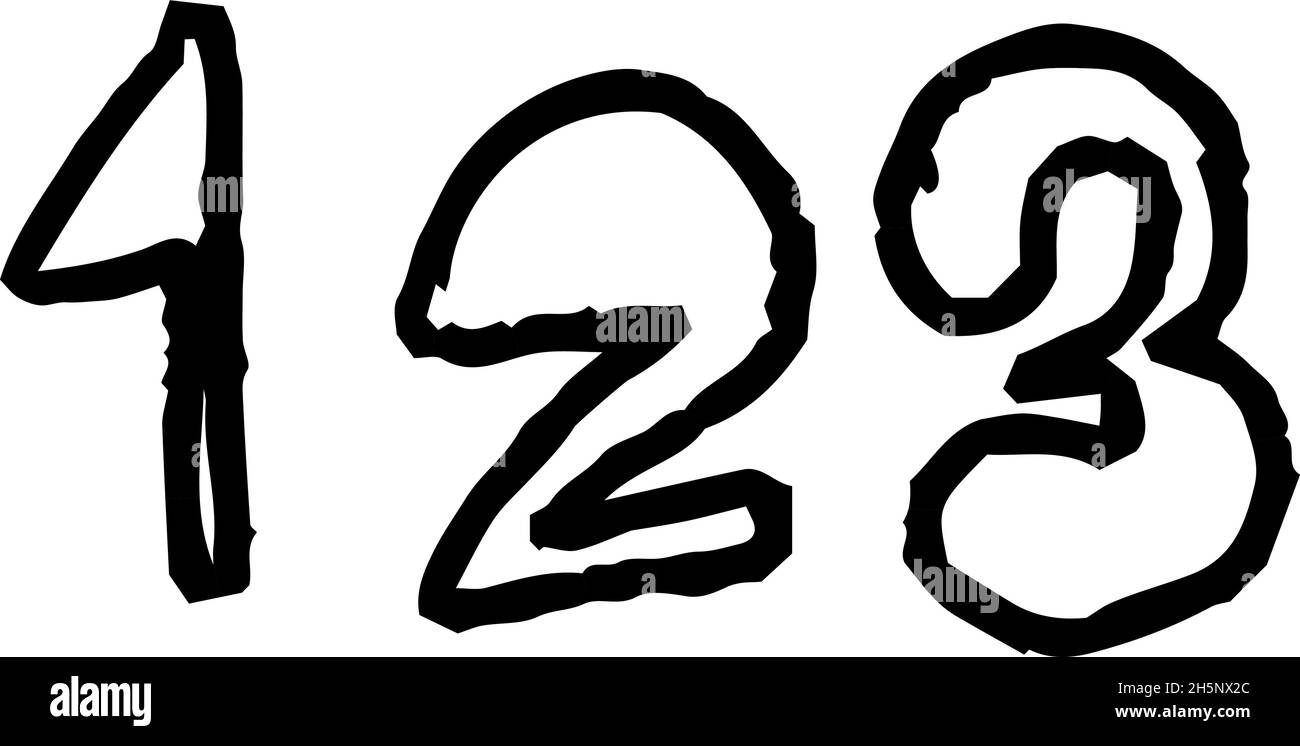 123 logo Cut Out Stock Images & Pictures - Alamy