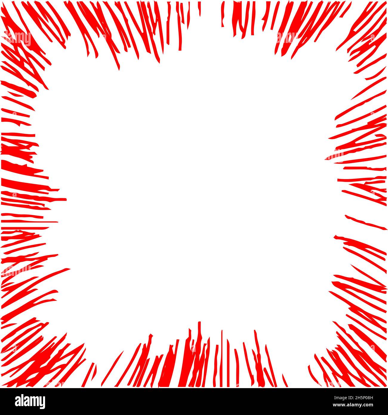 This is a illustration of Hand-painted rough comic concentrated lines ...