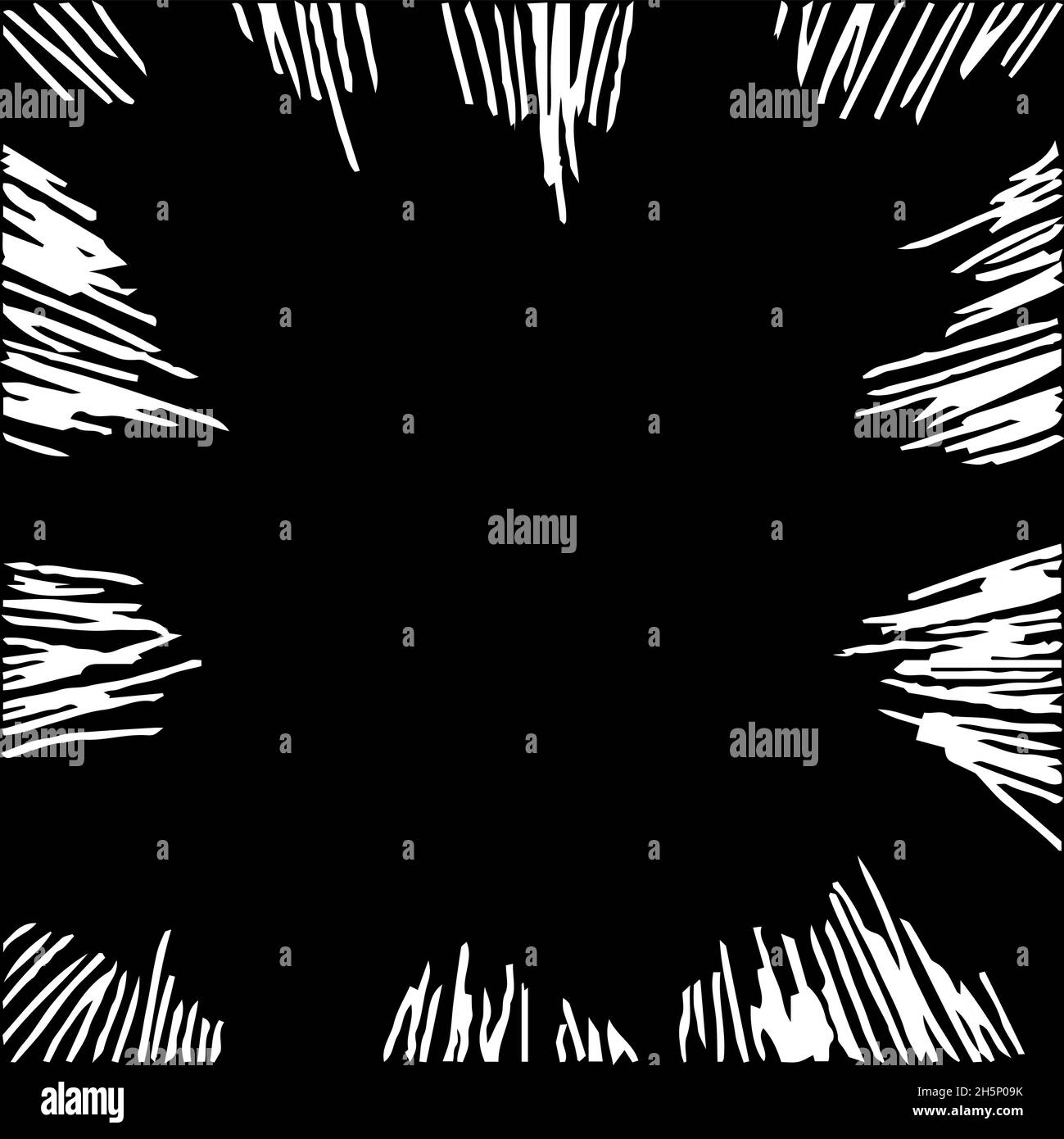 This is a illustration of Hand-painted rough comic concentrated lines ...