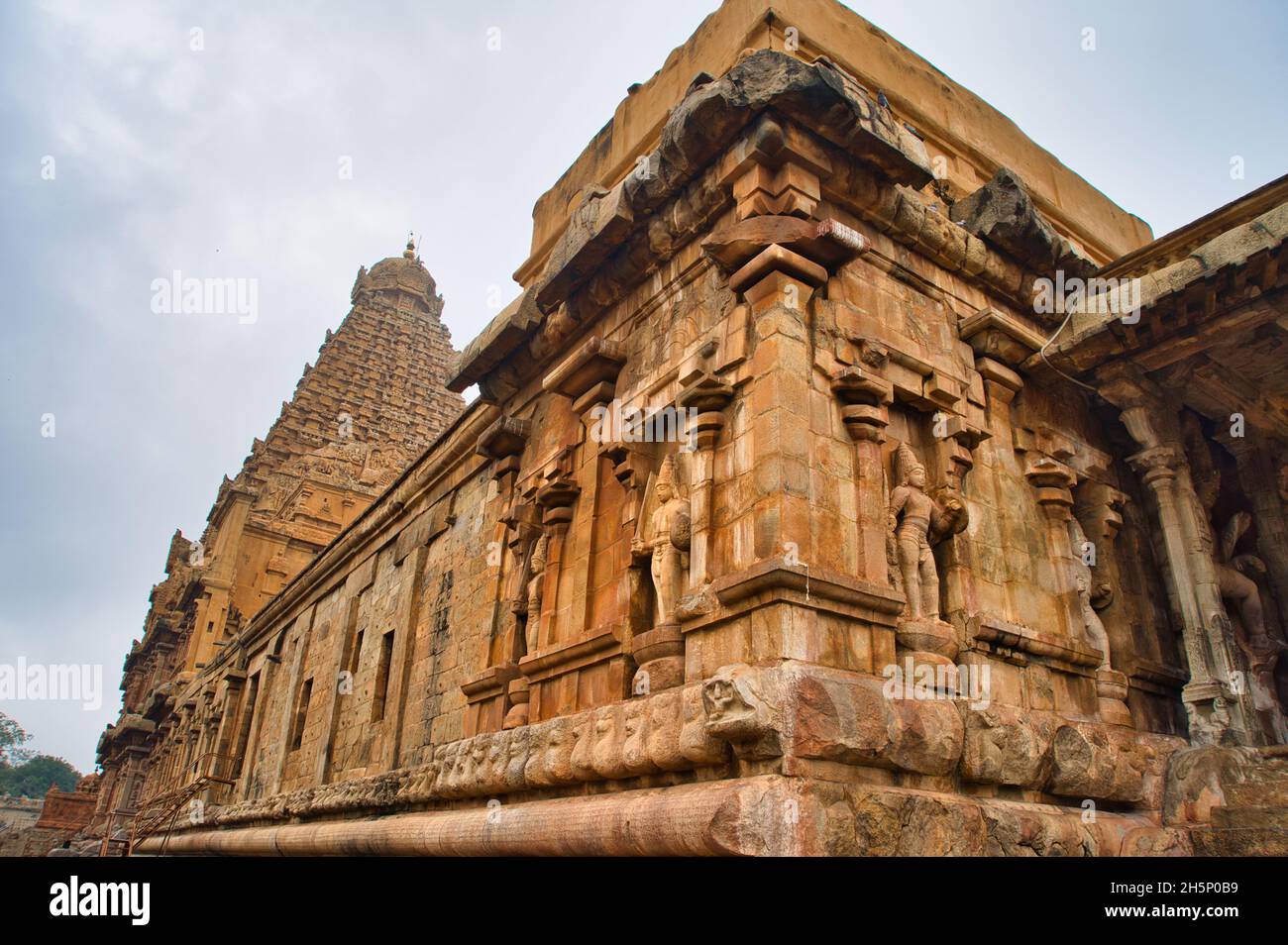 View of the Brihadeeswarar Temple One of the ancient temples in ...
