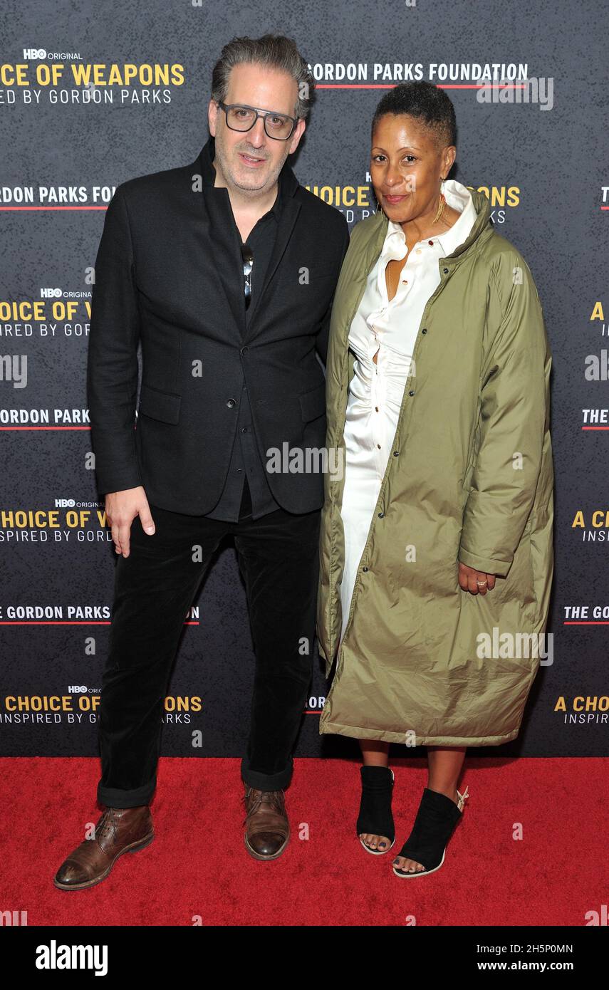 L-R: John Maggio and Leslie Parks Bailey attend the screening of the ...
