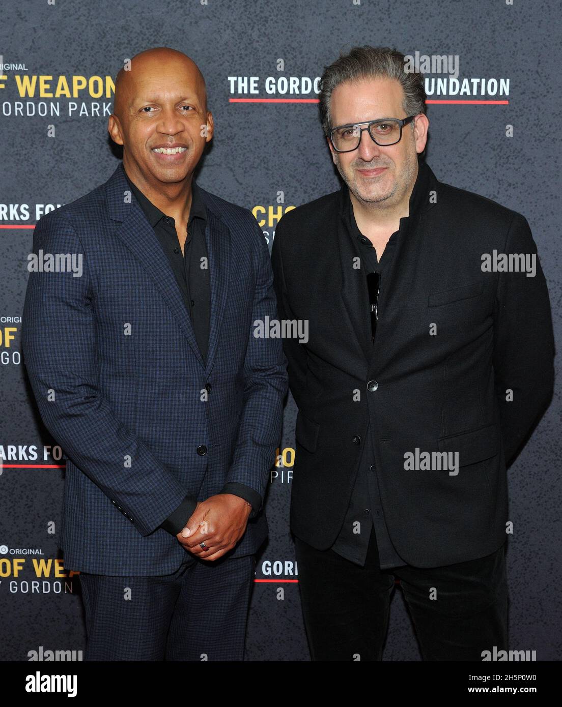 L-R: Bryan Stevenson and John Maggio attend the screening of the HBO ...