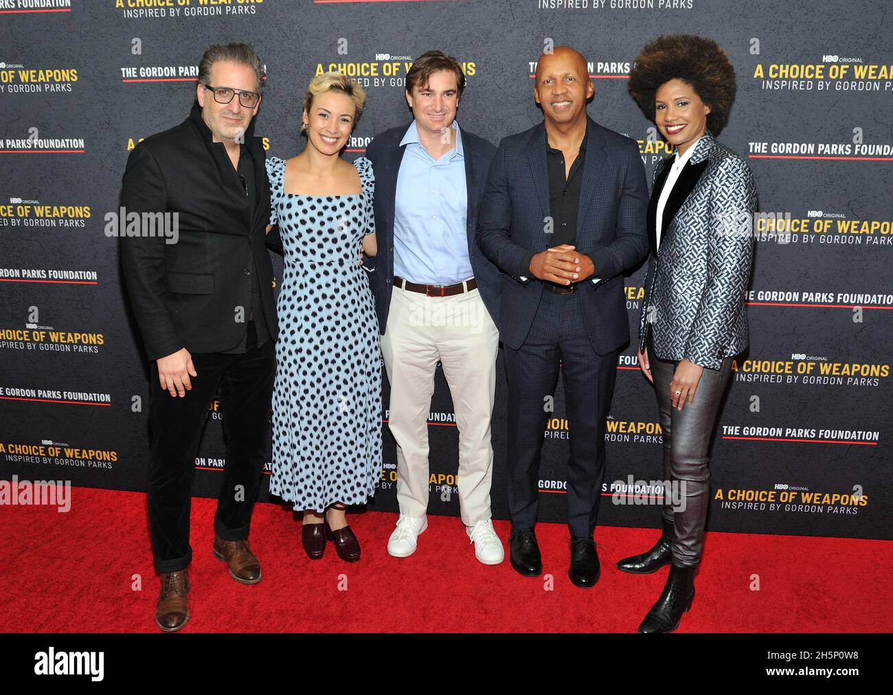 New York, USA. 10th Nov, 2021. L-R: John Maggio, Monica Berra, Teddy ...