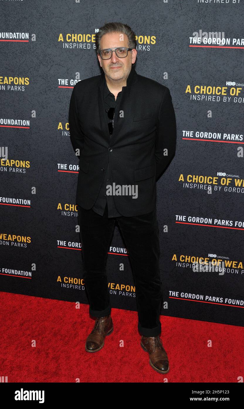 New York, USA. 10th Nov, 2021. John Maggio attends the screening of the ...