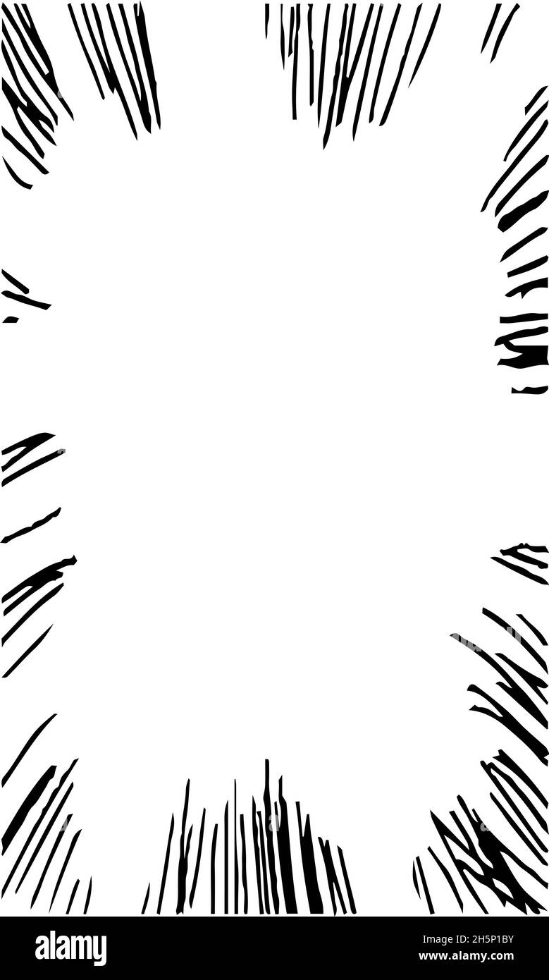 This is a illustration of Vertical Hand-painted rough comic ...