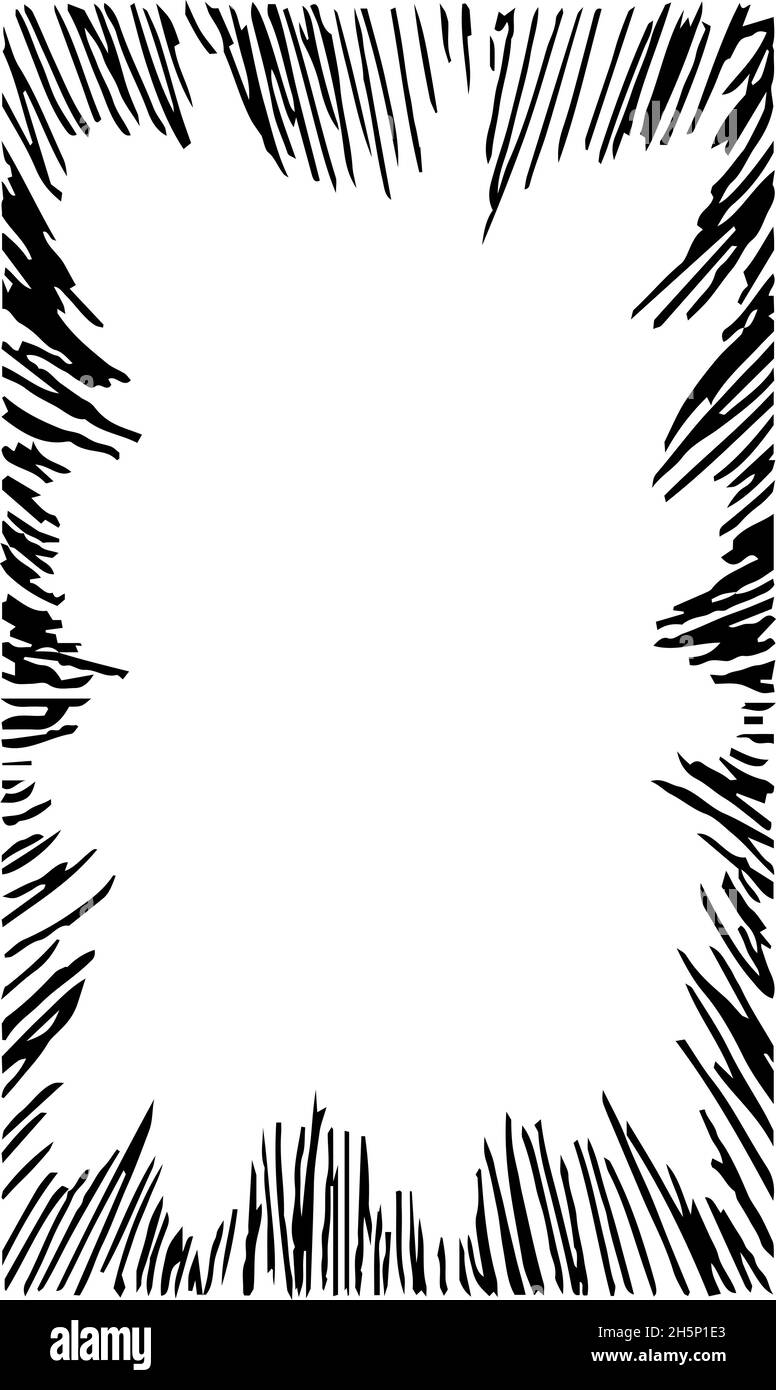 This is a illustration of Vertical Hand-painted rough comic ...