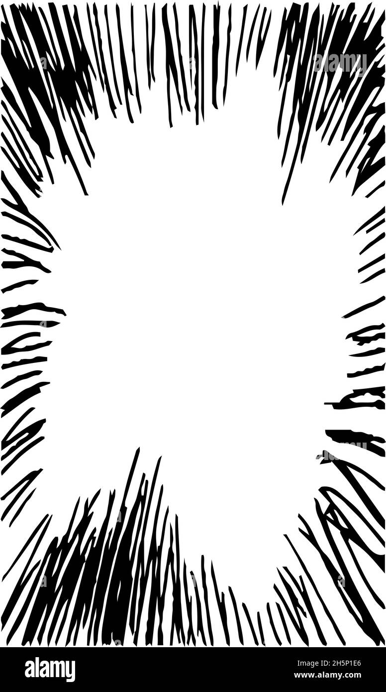 This is a illustration of Vertical Hand-painted rough comic ...