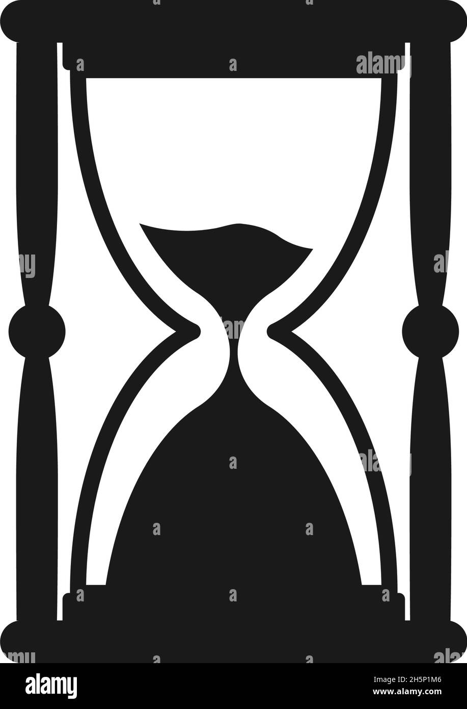 Hourglass Icon Design Template Vector Isolated Illustration Stock Vector Image And Art Alamy
