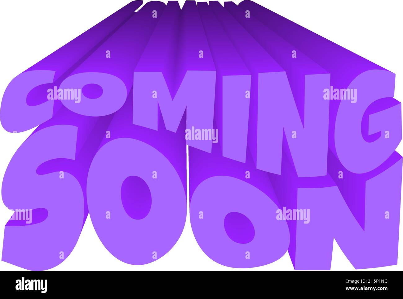 3D Coming Soon background Vector Illustration. Business Advertising ...