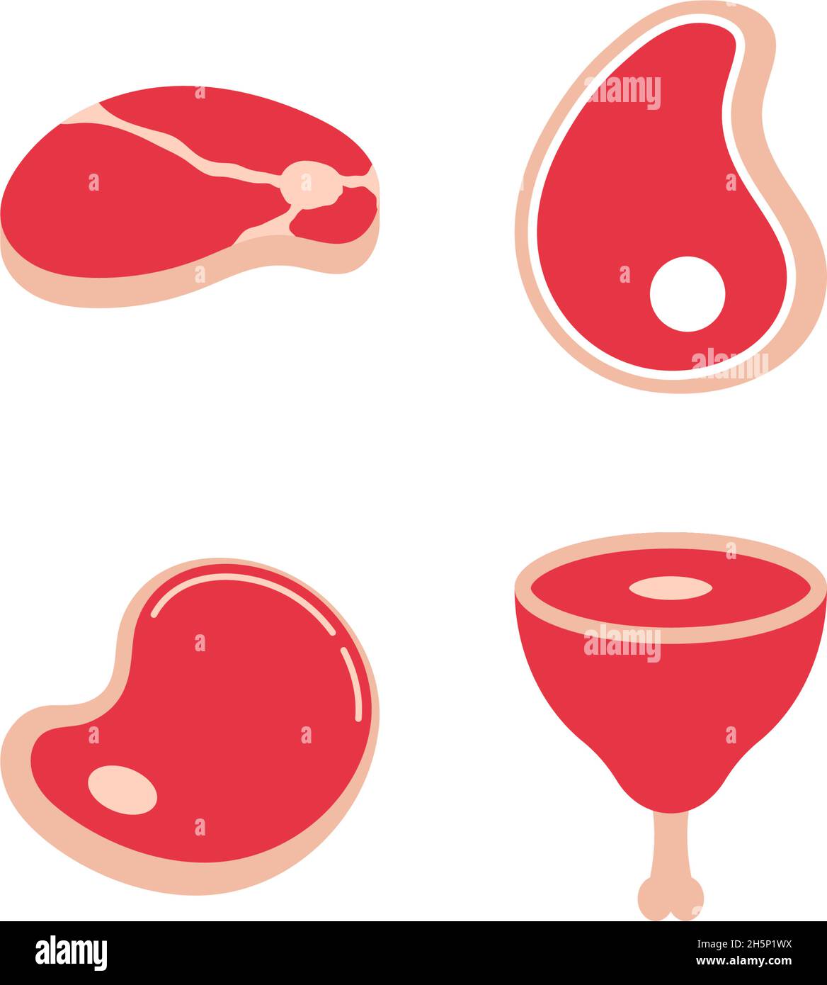 Beef Chicken Pork Icon Vector High Resolution Stock Photography and ...