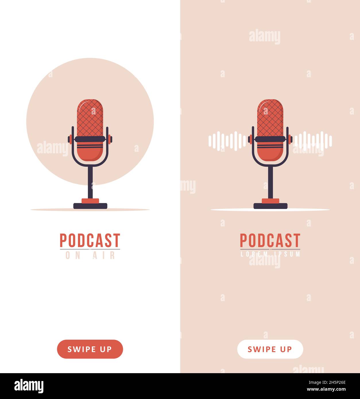 Webcasting background Stock Vector Images - Alamy