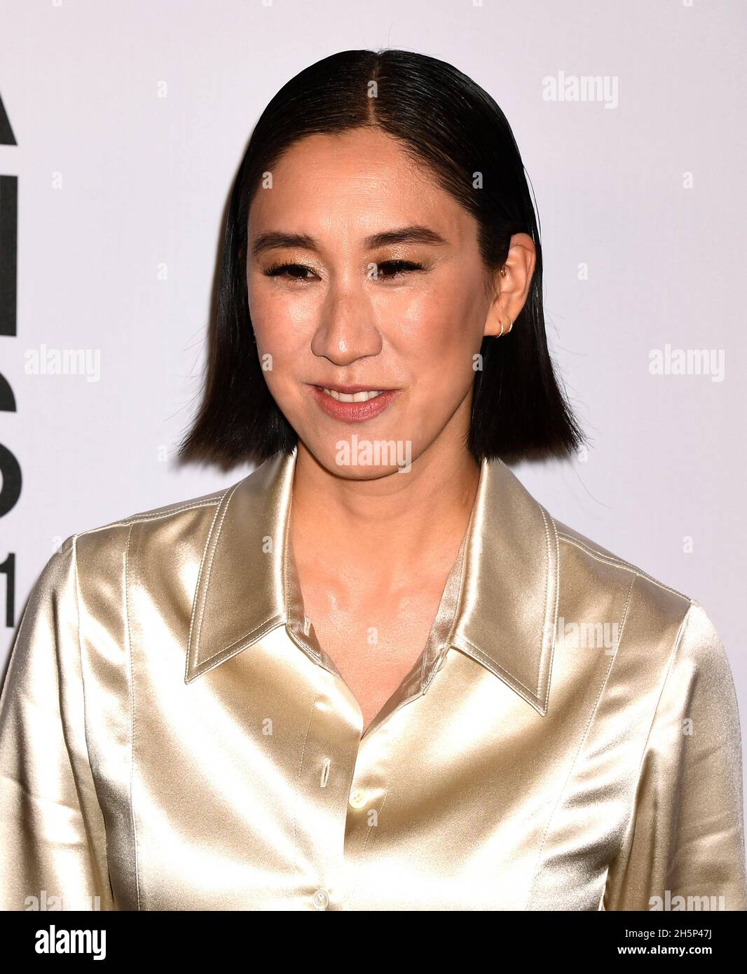 Eva Chen arriving for the 2021 CFDA Fashion Awards Credit: Jennifer ...