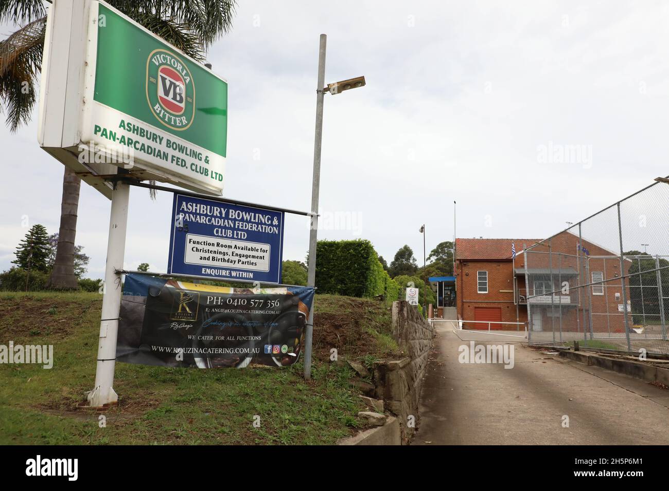Ashbury Bowling & Panarcadian Federation Club Ltd Stock Photo - Alamy