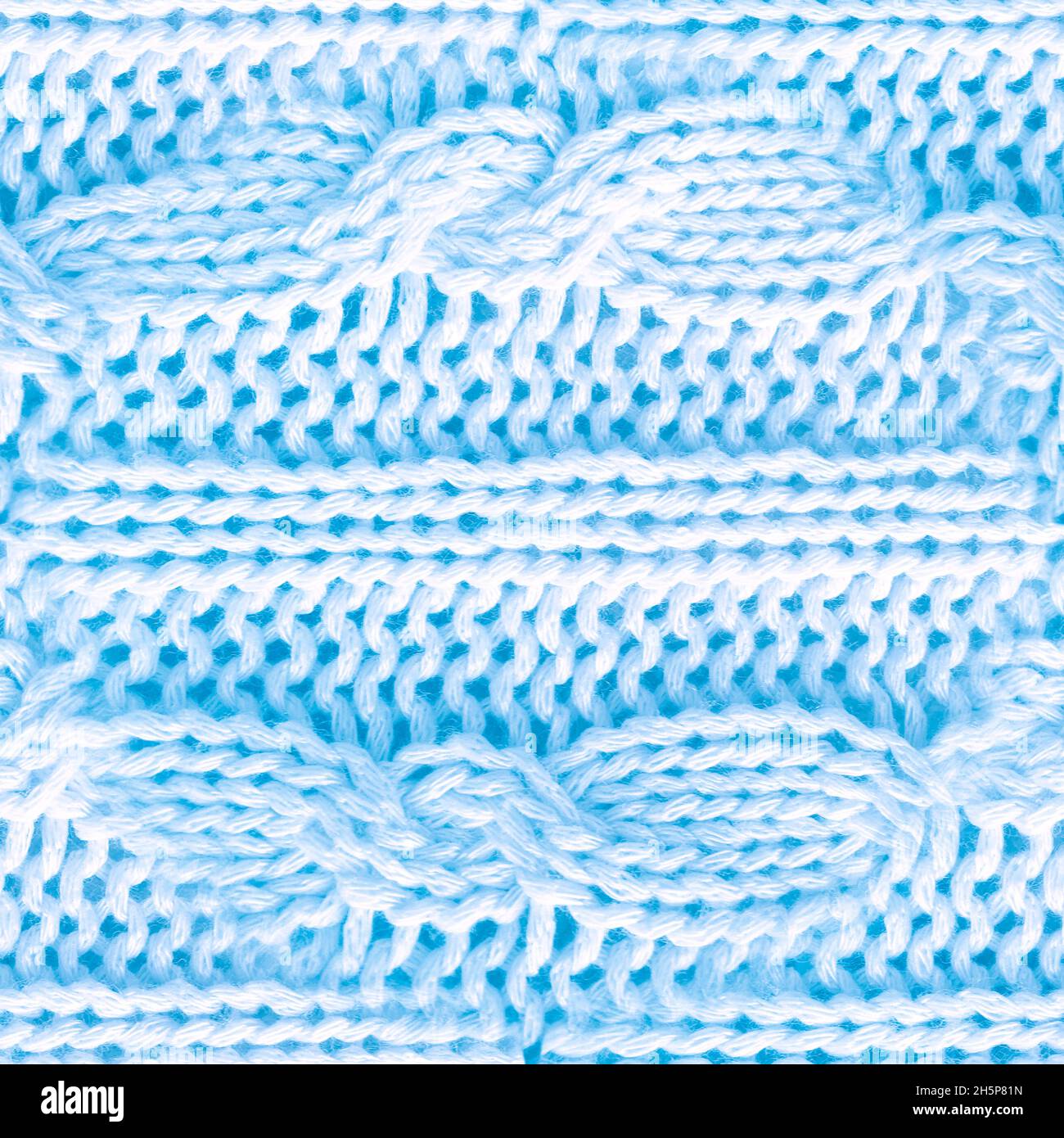 Blue Knitting Pattern. Jacquard Holiday Stock Photo - Alamy