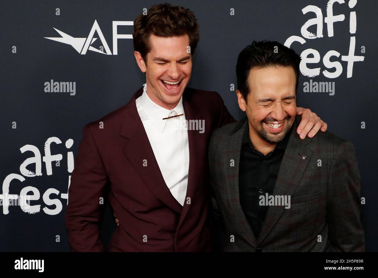 Andrew Garfield Laughing