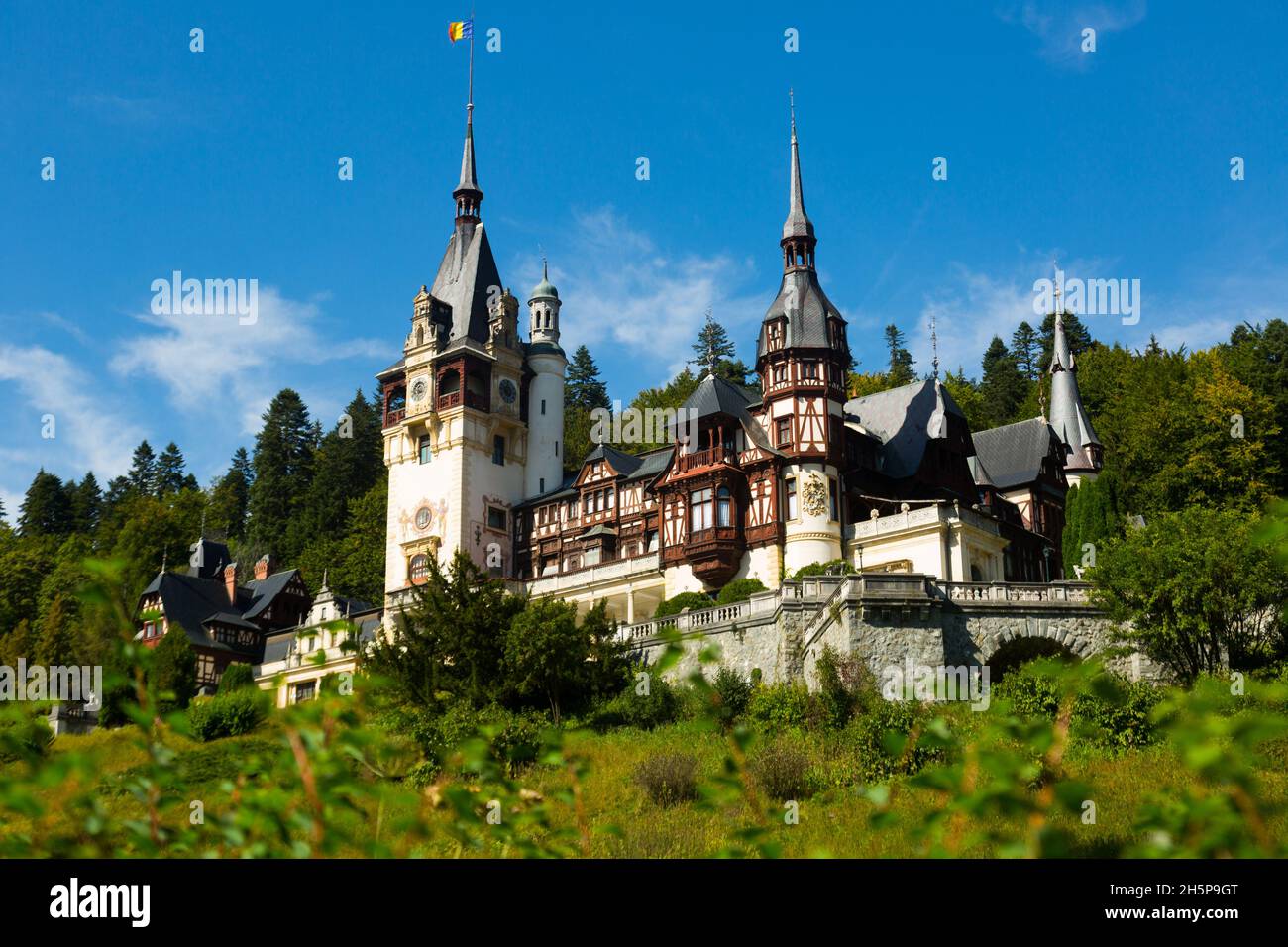 Peles Castle, Romania Stock Photo - Alamy