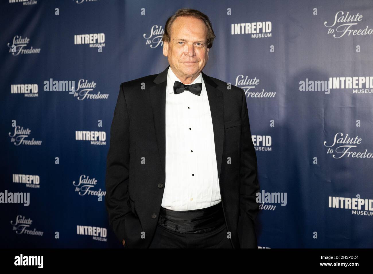 Steven Fisher attends the Salute to Freedom Gala at the Intrepid Sea ...