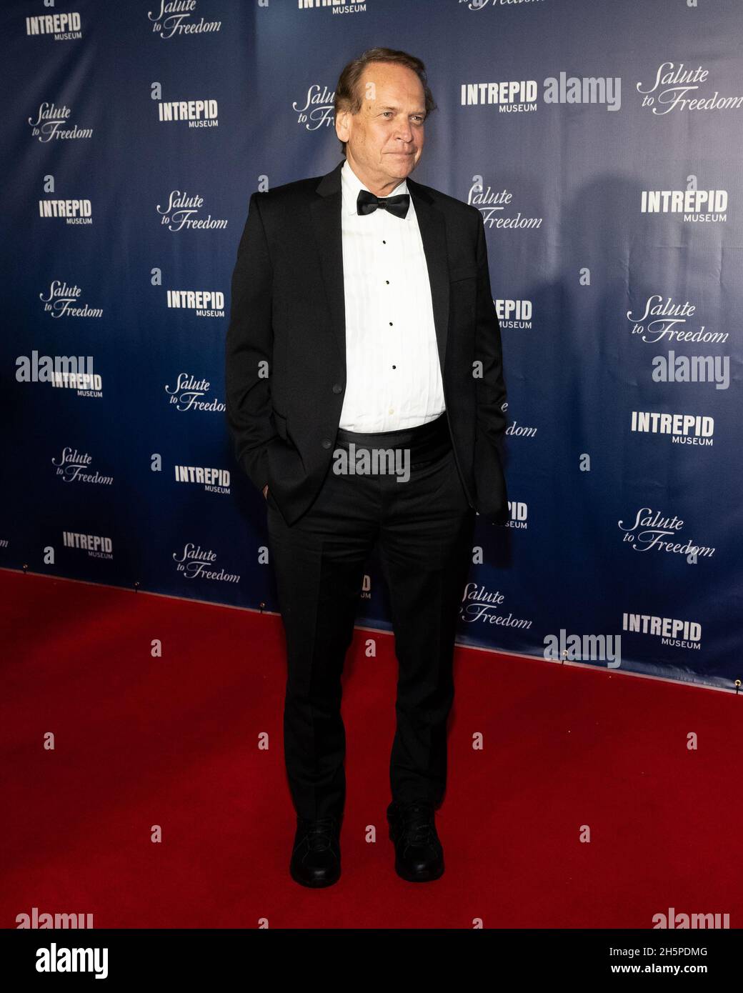 Steven Fisher attends the Salute to Freedom Gala at the Intrepid Sea ...