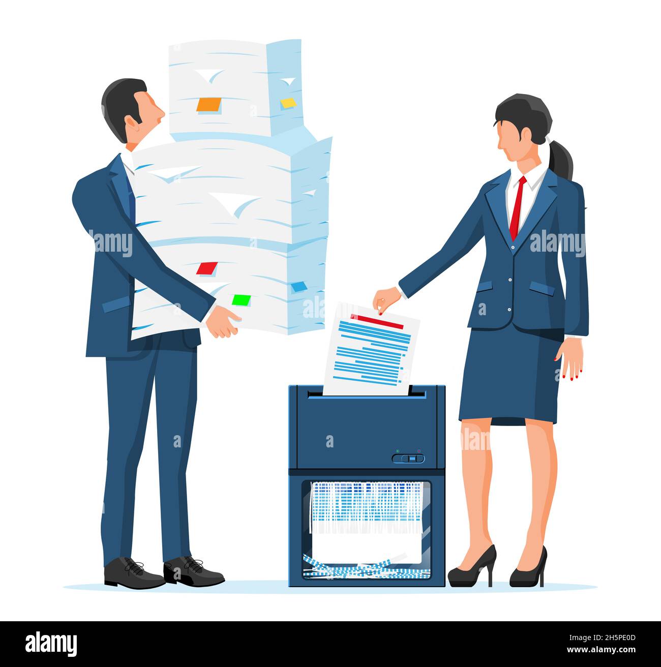 Shredded man Stock Vector Images - Alamy