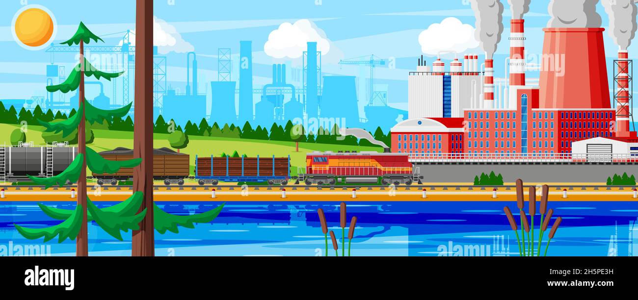 Plant factory railroad hi-res stock photography and images - Alamy