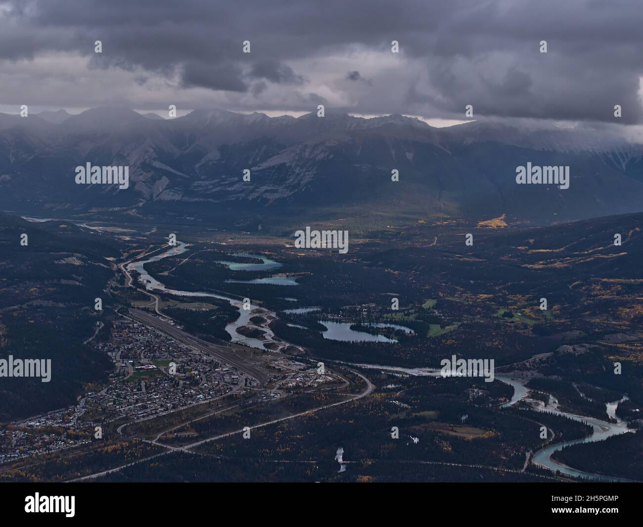 Beautiful athabasca river valley hi-res stock photography and images ...