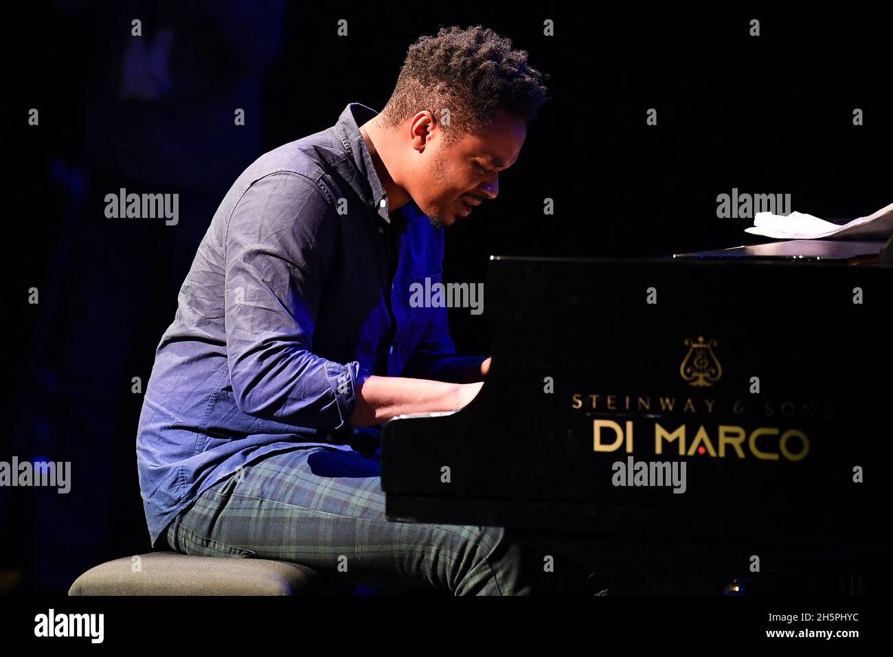 Taber Gable during the concert at Auditorium Parco della Musica ...